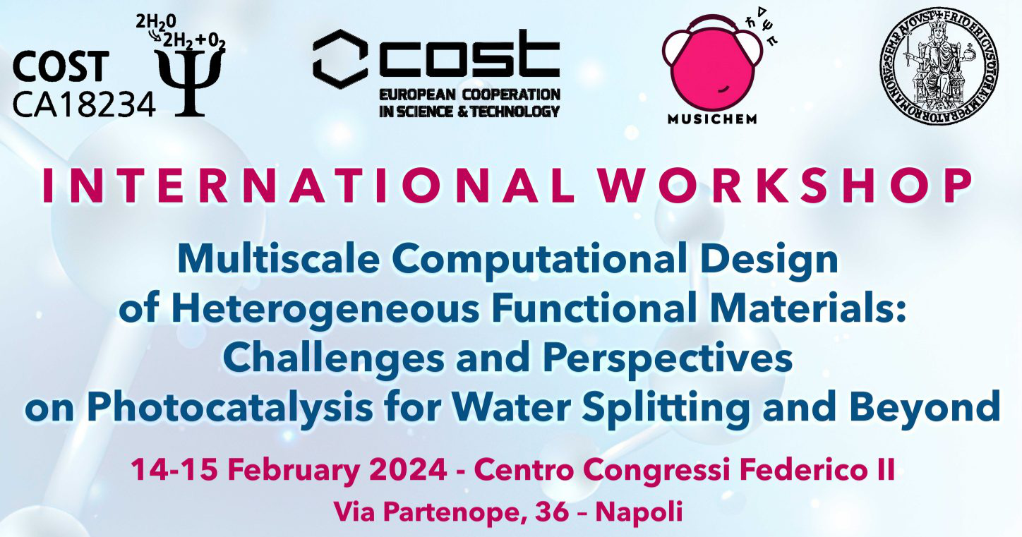 Computational materials sciences for efficient water splitting with ...
